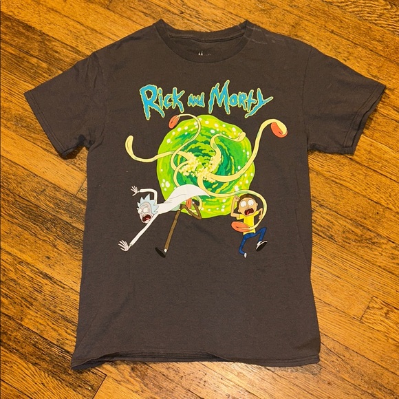 Ripple Junction | Shirts | Ripple Junction Rick And Morty Black Tee ...
